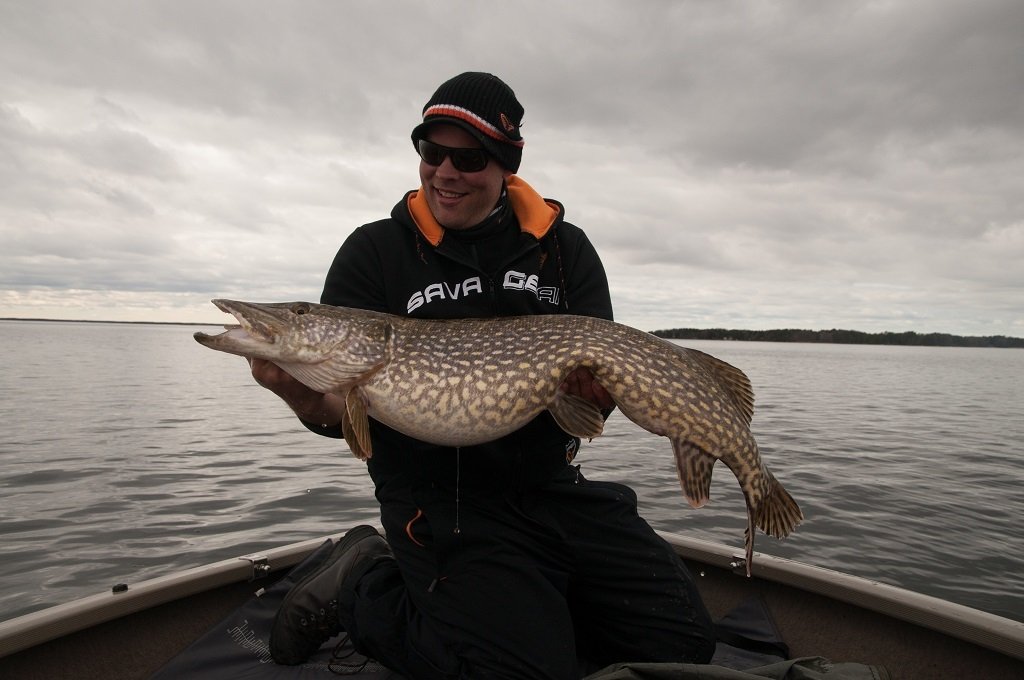 Ole Marius Hjort kliner til med ei ny 8+ gjedde!! - PikewallisFriluftsliv
