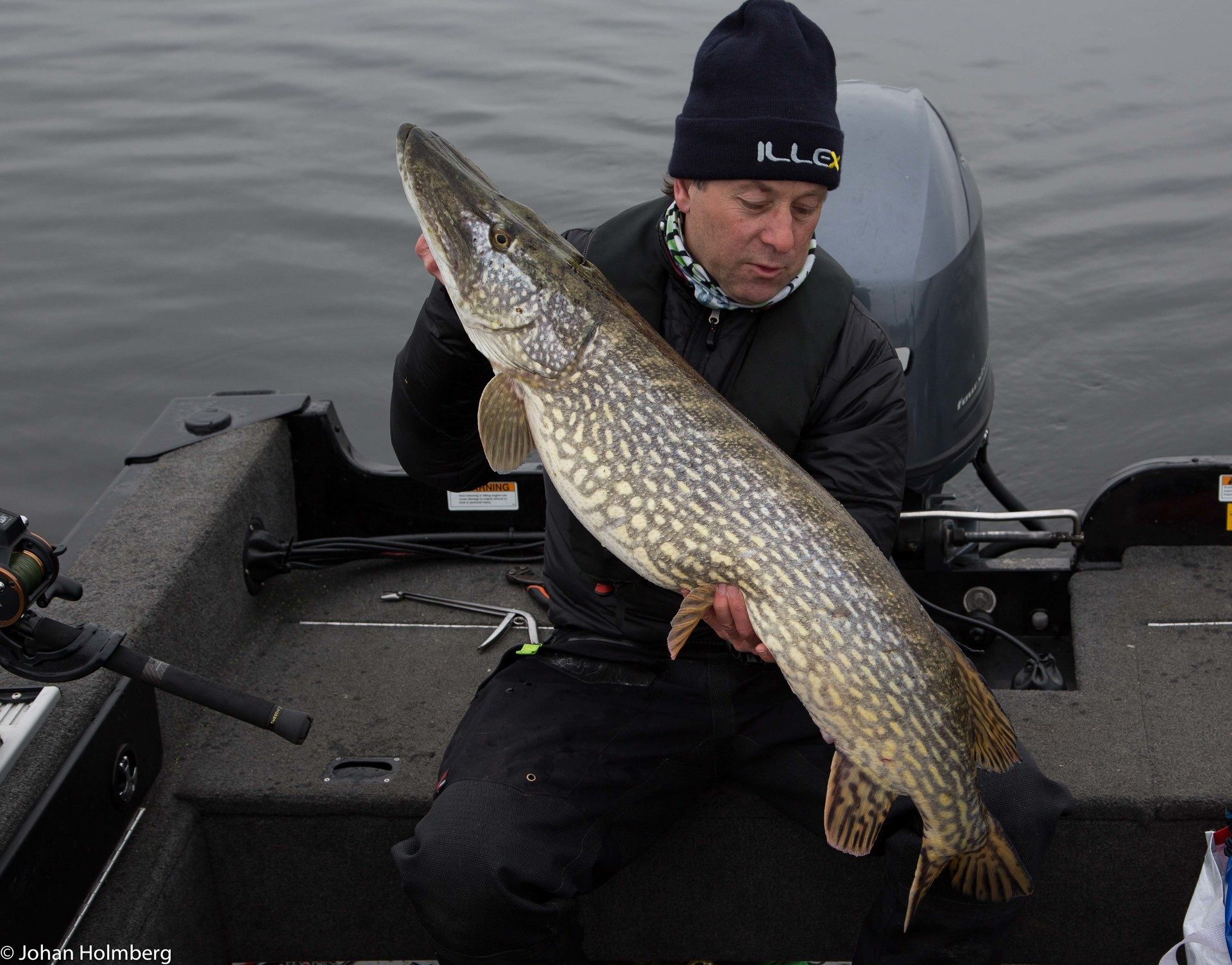 Johan Holmberg med 41,5 kg gjedde fordelt på 4.stk. - PikewallisFriluftsliv